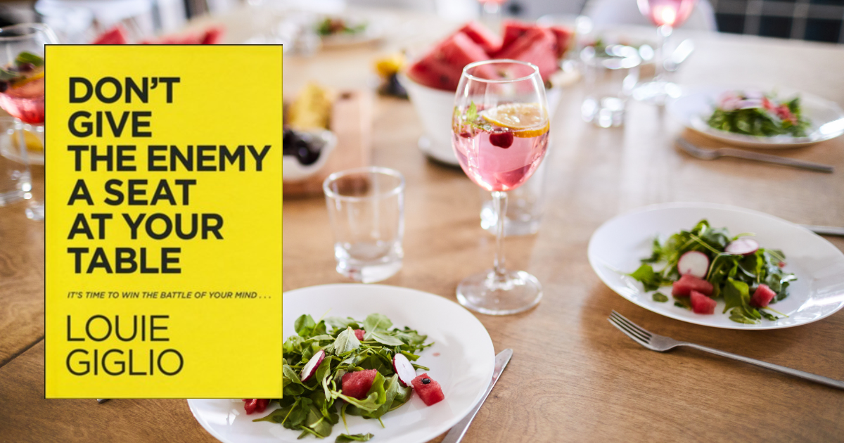 Don't Give the Enemy a Seat-Louie Giglio - Bare Feet on Holy Ground